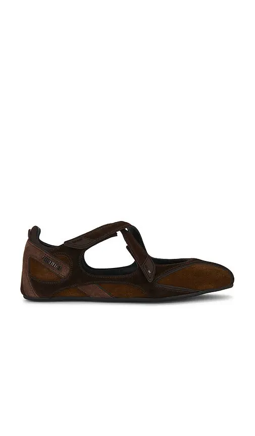 Attico Floor01 Ballerina Flat In . Also - Brown