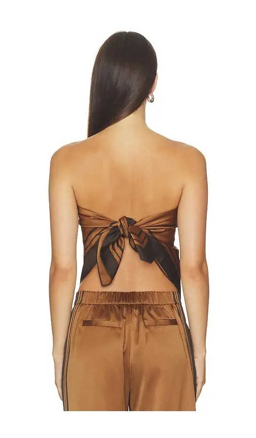SEROYA Hark Satin Top In . Also