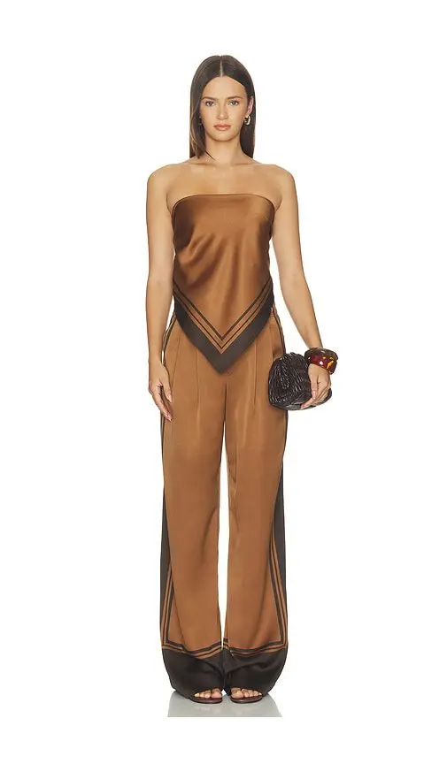 SEROYA Hark Satin Top In . Also