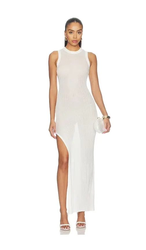 GUIZIO Angel Maxi Dress In . Also - Ivory