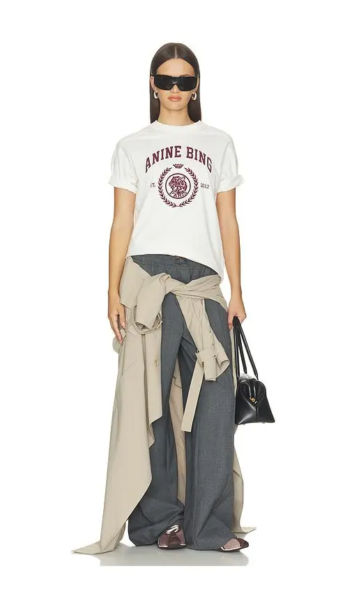 ANINE BING Jaylin Tee Collegiate In . Also