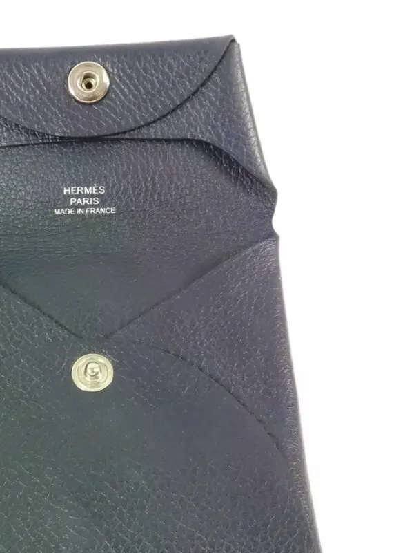 Hermès Bastia Evercolor Leather Card Case