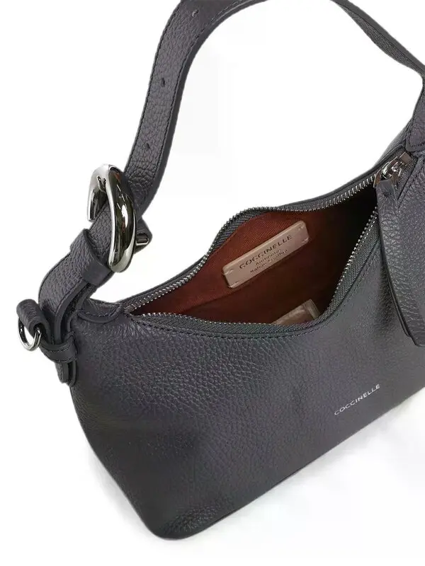 COCCINELLE Grained Leather Tote Bag