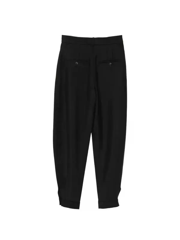 RÓHE Pleated Button-cuff Trousers