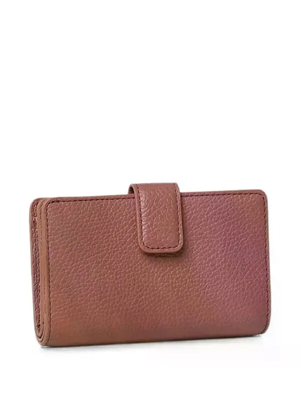 COCCINELLE Metallic Soft Press-stud Wallet