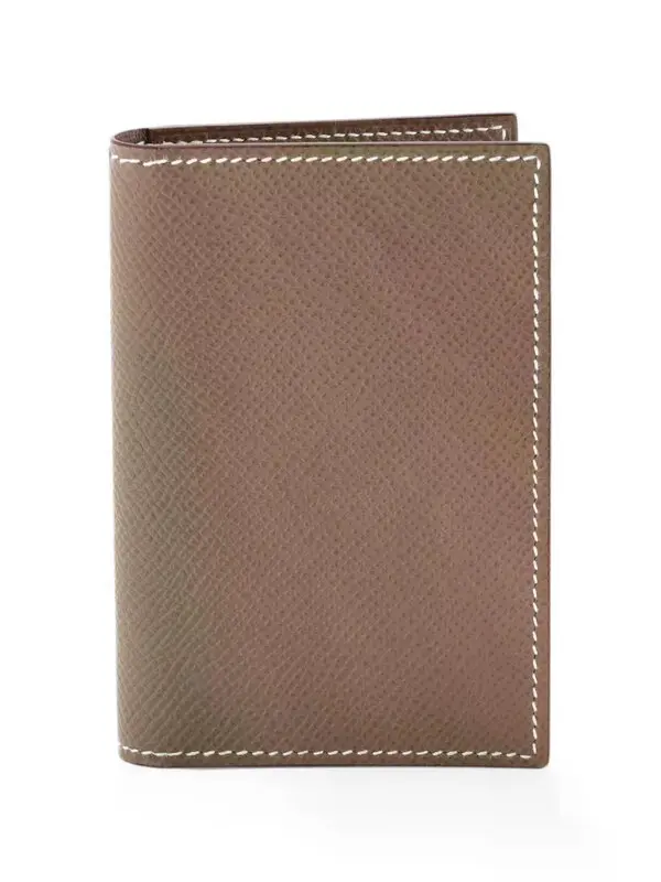 Hermès Mc2 Euclide Case Leather Card Holder - Grey