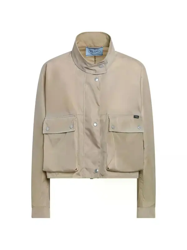 Prada High-neck Cropped Jacket