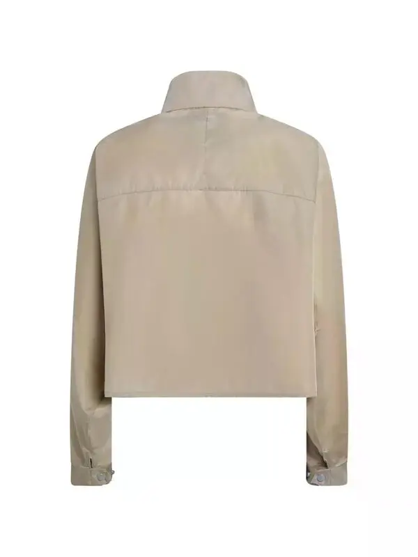 Prada High-neck Cropped Jacket