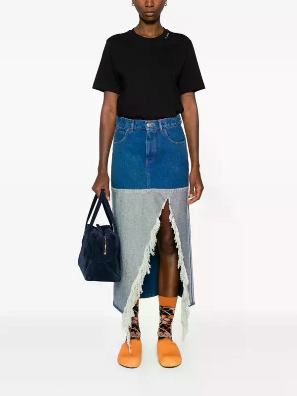 Marni Organic Cotton Denim Skirt