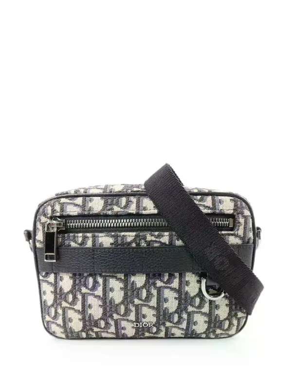 Dior Oblique Safari Mini Shoulder Bag - Neutrals