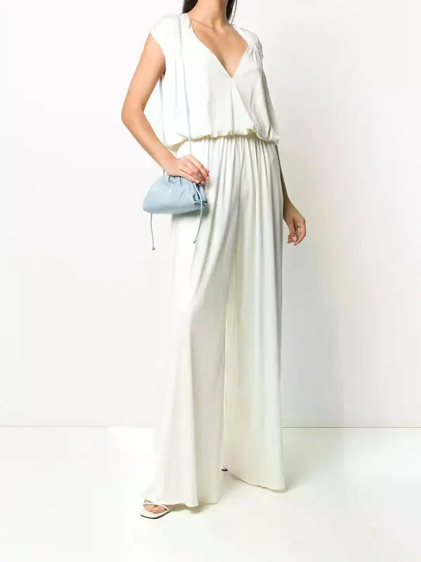 TOM FORD Silk V-neck Jumpsuit