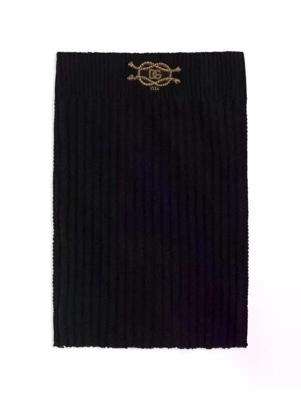 Dolce & Gabbana Knitted Neck Warmer - Blue