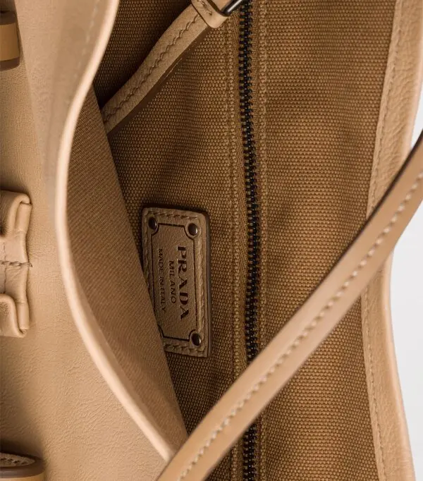 Prada Large Leather Route Shoulder Bag
