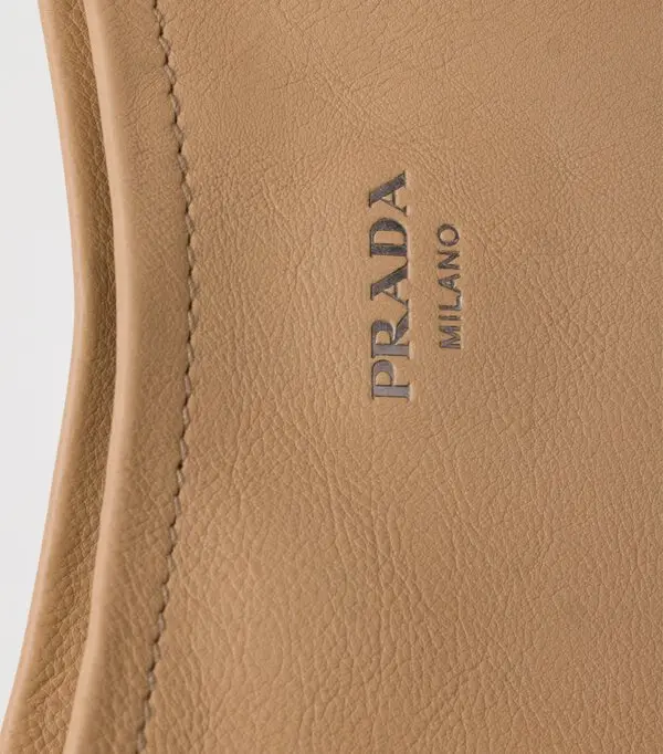 Prada Large Leather Route Shoulder Bag