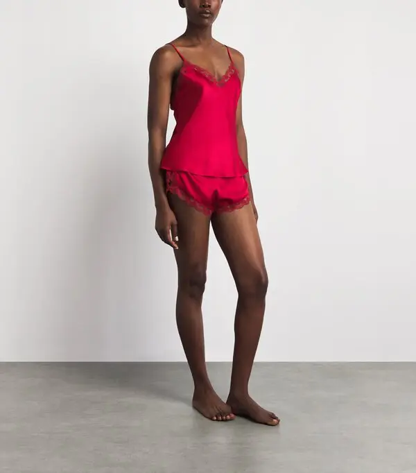 Simone Perele Silk-blend Love Me Cami Top