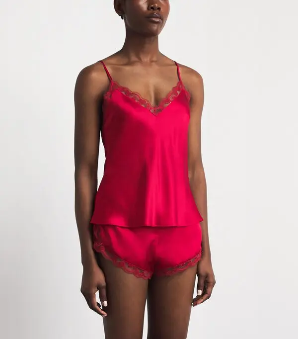 Simone Perele Silk-blend Love Me Cami Top