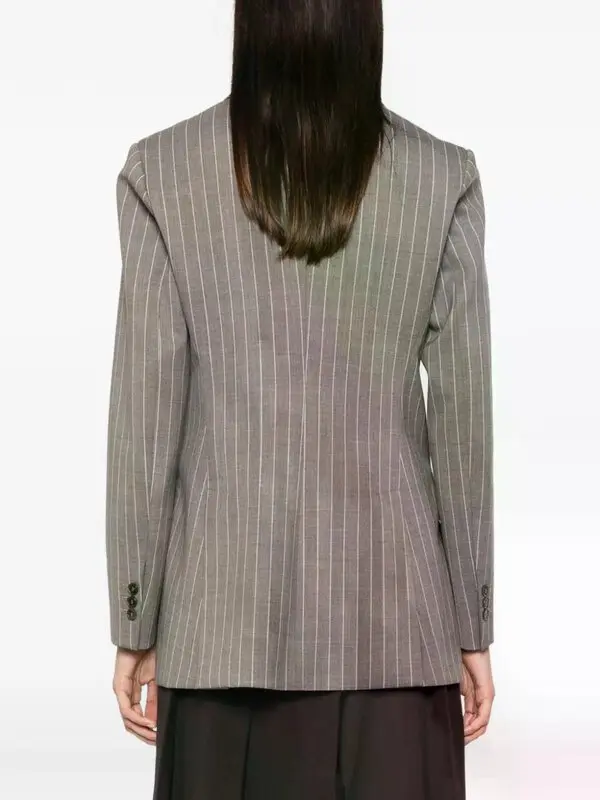 P.a.r.o.s.h Pinstripe-pattern Double-breasted Blazer