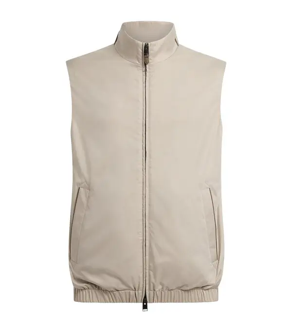Canali High-neck Gilet