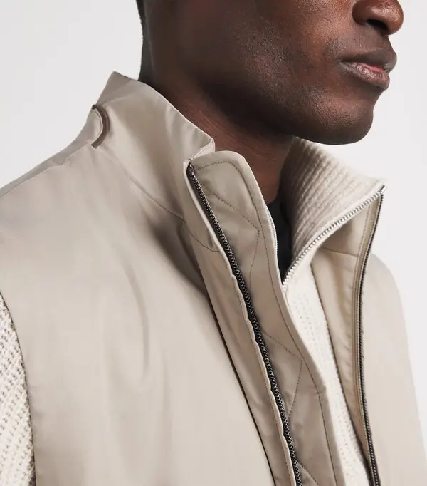 Canali High-neck Gilet
