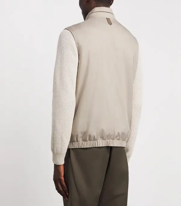 Canali High-neck Gilet
