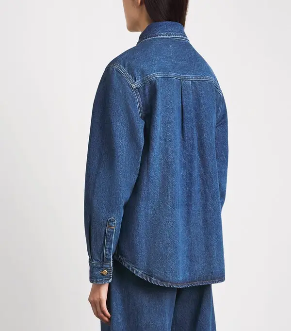BLAZÉ MILANO Nariida Berber Denim Shirt