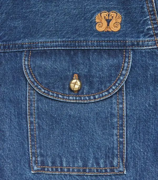 BLAZÉ MILANO Nariida Berber Denim Shirt