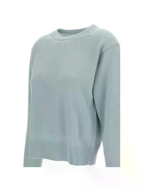 Extreme Cashmere Ribbed-trim Crew-neck Sweater - Blue