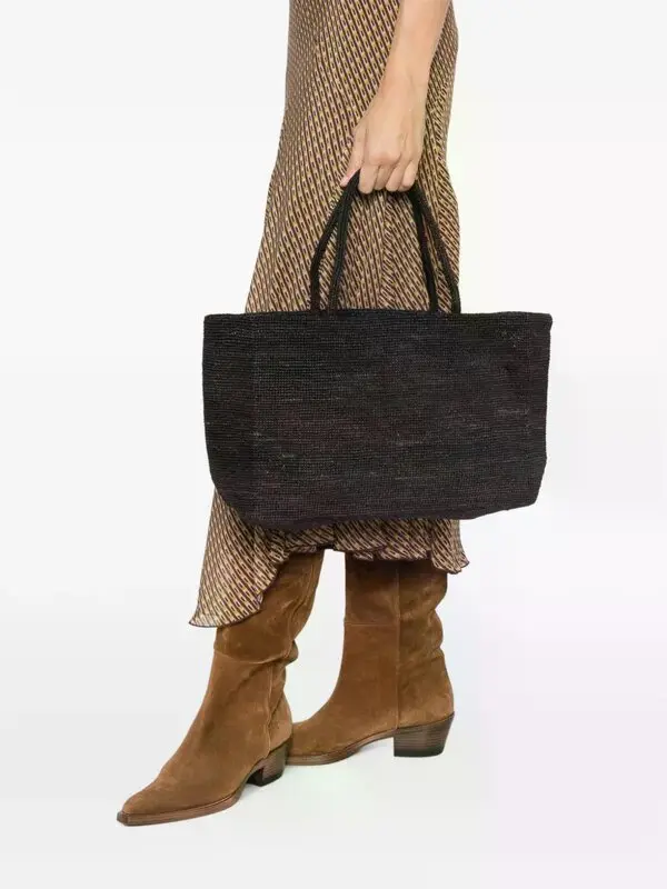 SOPHIE DIGARD Woven Design Tote Bag
