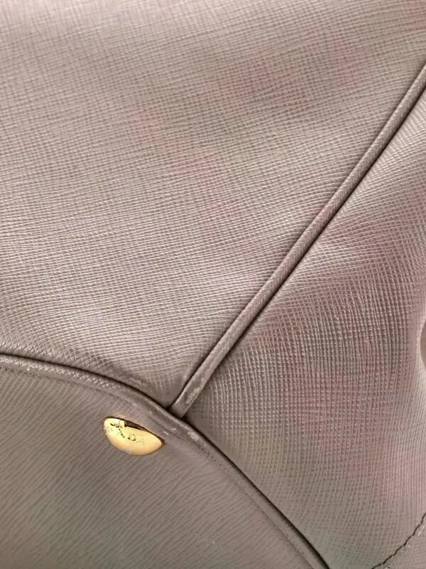 Prada Double Zip Lux Saffiano Leather Large Tote Bag