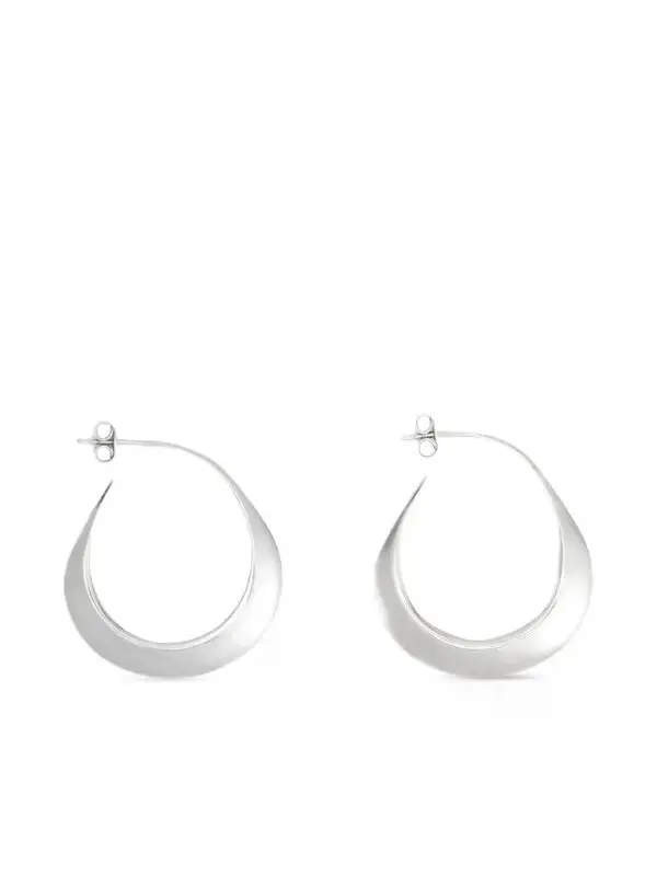 LEMAIRE Drop Hoop Earrings