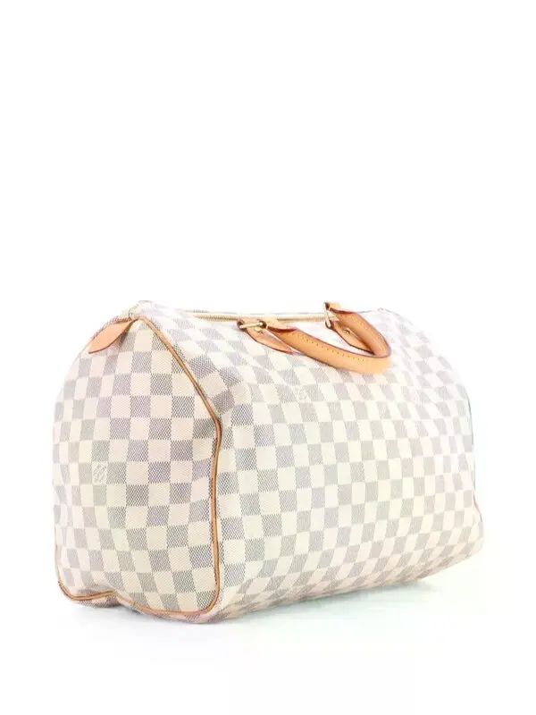 LOUIS VUITTON Speedy Handbag Damier 35 Satchel