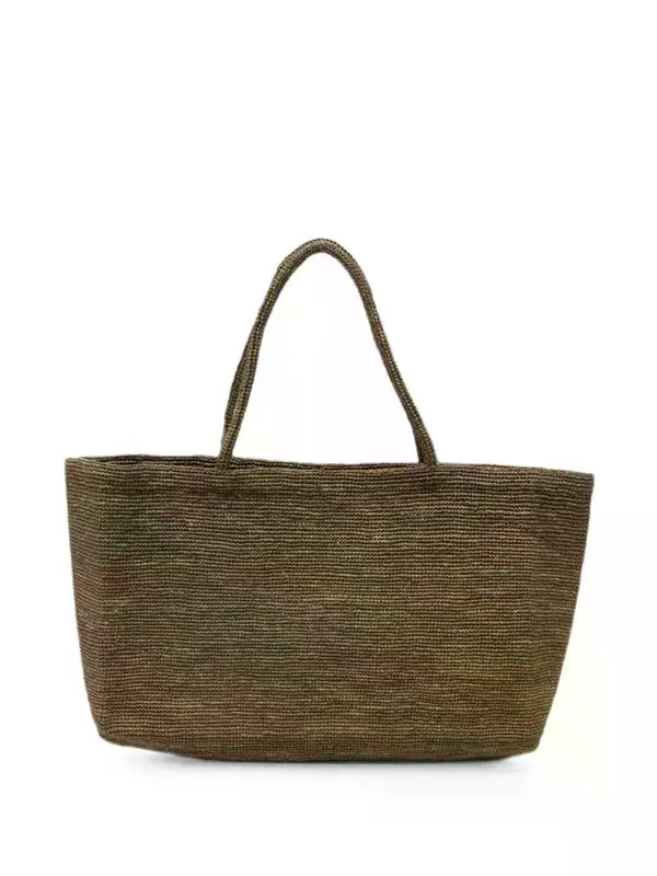 SOPHIE DIGARD Woven Raffia Tote Bag