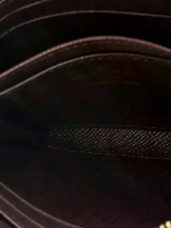 LOUIS VUITTON Zippy Coin Purse Damier Pouch