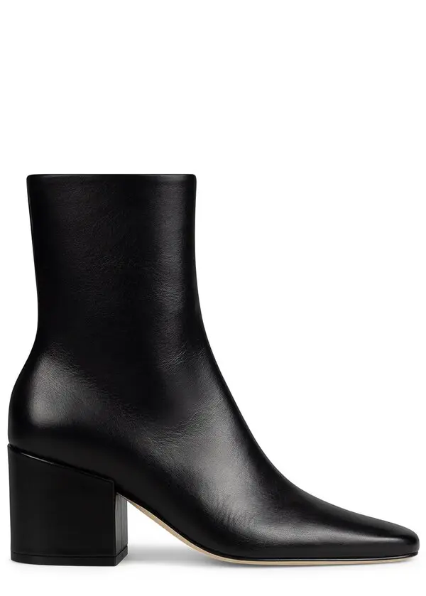 Dear Frances Alma Leather Boots - Black