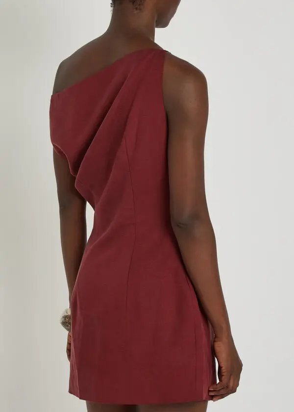 Ronny Kobo Winnie Woven Mini Dress