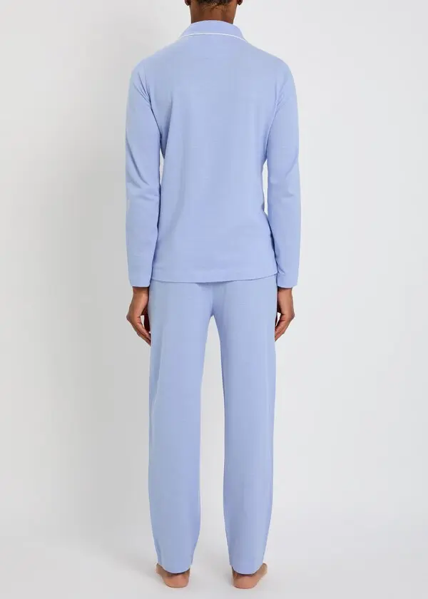 Polo Ralph Lauren Logo-embroidered Cotton Pyjama Set