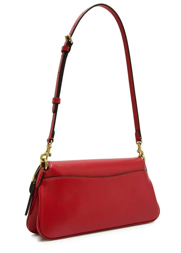 COACH Jet Leather Shoulder Bag