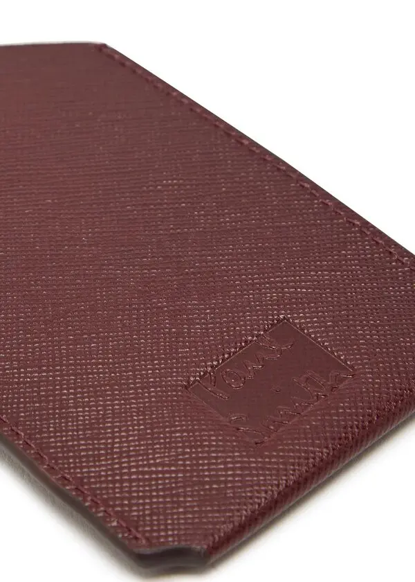Paul Smith Saffiano Leather Luggage Tag
