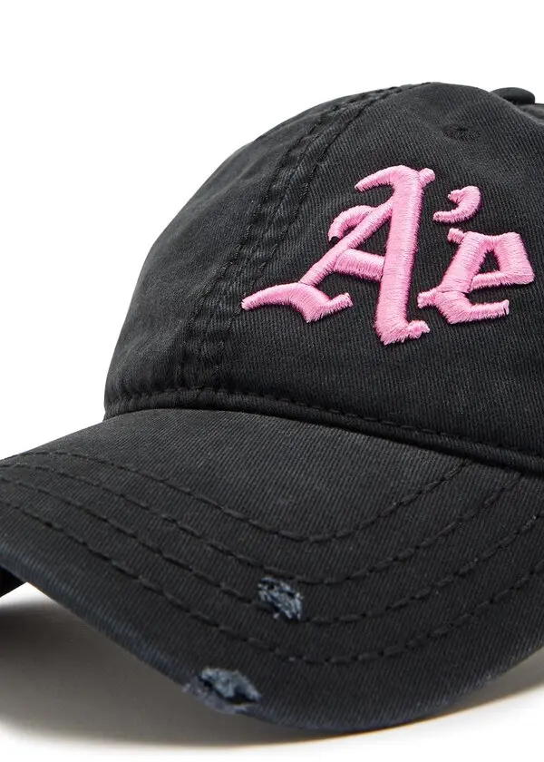 AARON ESH Distressed Cotton Cap