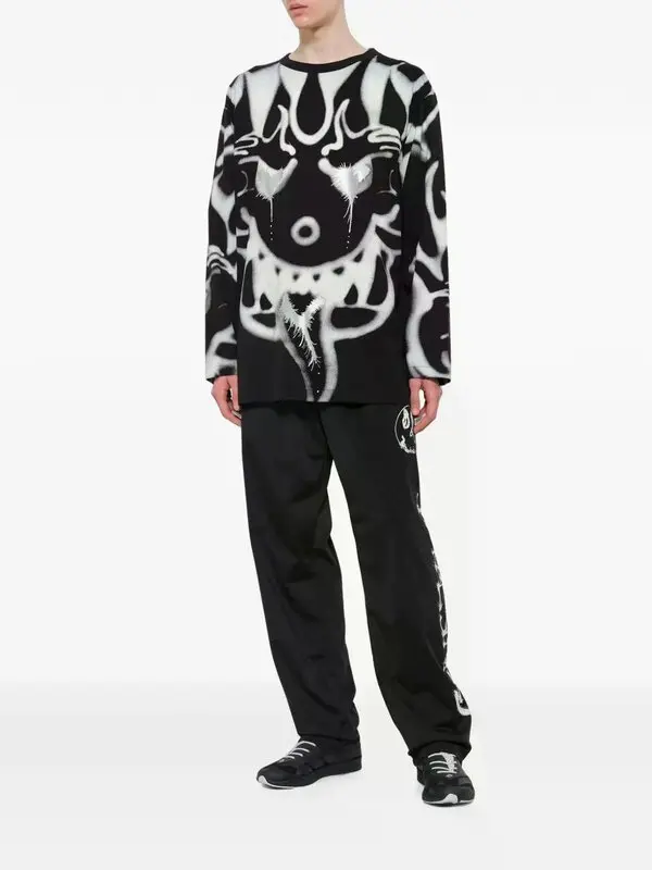 Y3 Chito Graphic Long-sleeve T-shirt