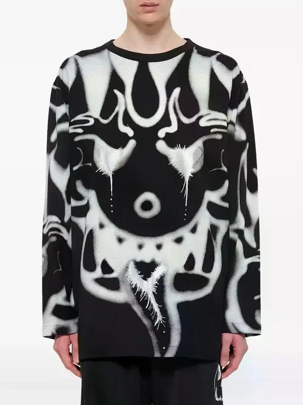 Y3 Chito Graphic Long-sleeve T-shirt