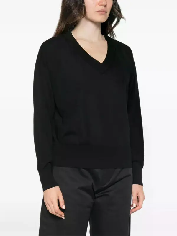 Marella V-neck Long-sleeve Sweater