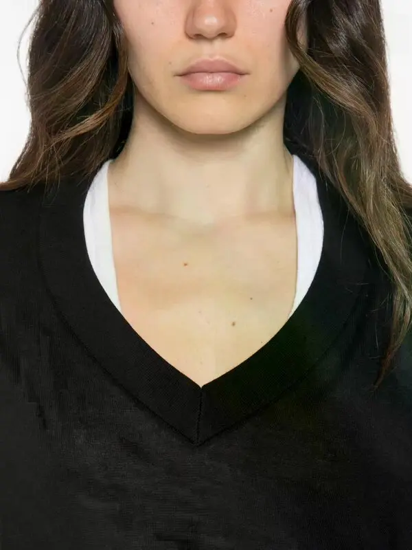 Marella V-neck Long-sleeve Sweater