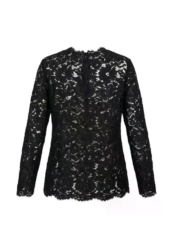 Valentino Garavani Lace Top - Black