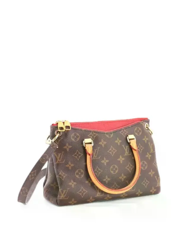 LOUIS VUITTON Pallas Tote Monogram Canvas With Leather Bb Shoulder Bag