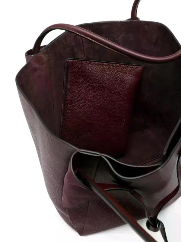 Gabriela Hearst Marija Grained-leather Tote Bag