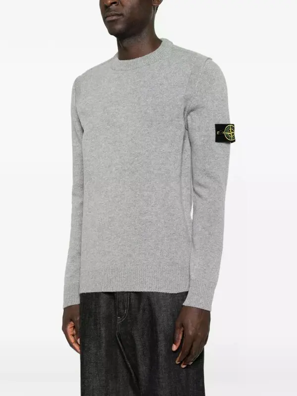 Stone Island Logo-patch Sweater