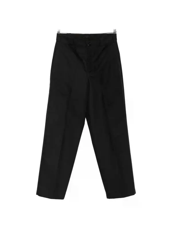 Prada Logo-plaque Trousers