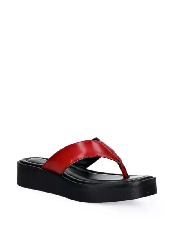 VAGABOND SHOEMAKERS Danya Platform Flip-flops - Red