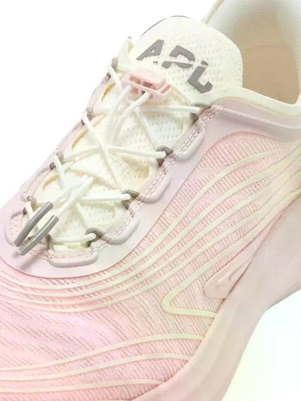 Apl Panelled Toggle-fastening Sneakers - Pink